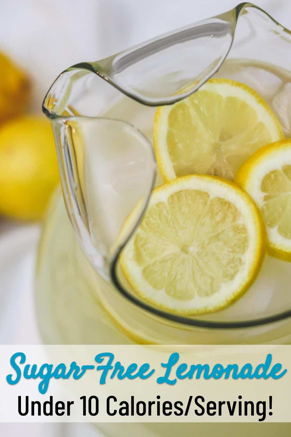 Sugar-Free Lemonade Recipe - Skinny Comfort