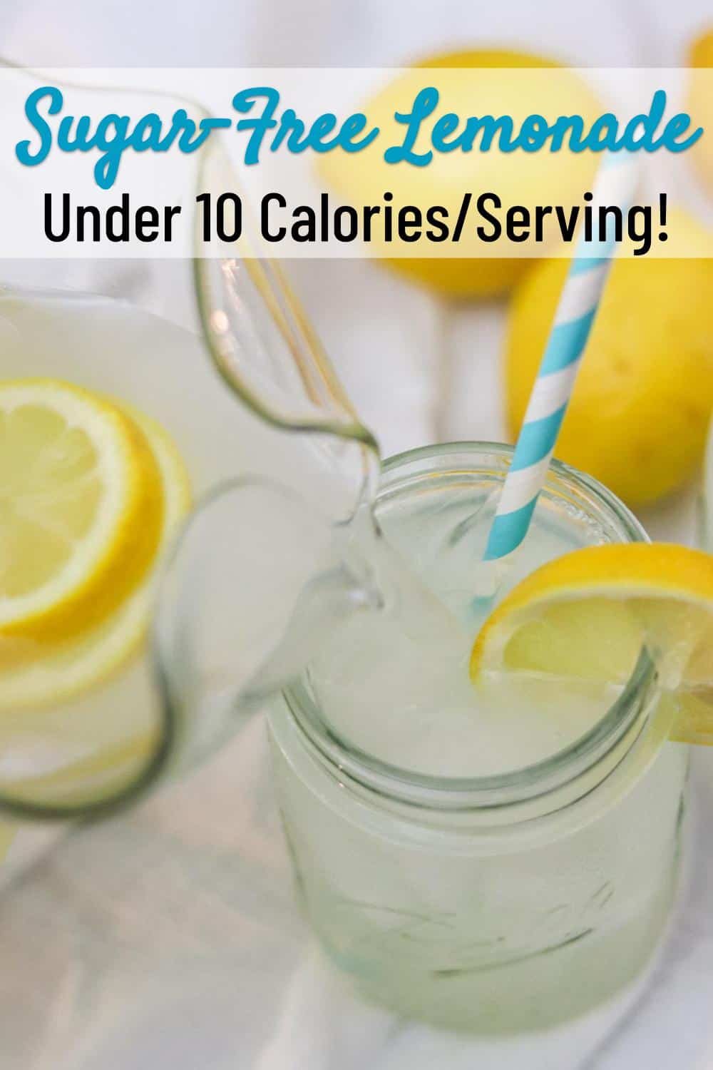 Sugar-Free Lemonade Recipe - Skinny Comfort