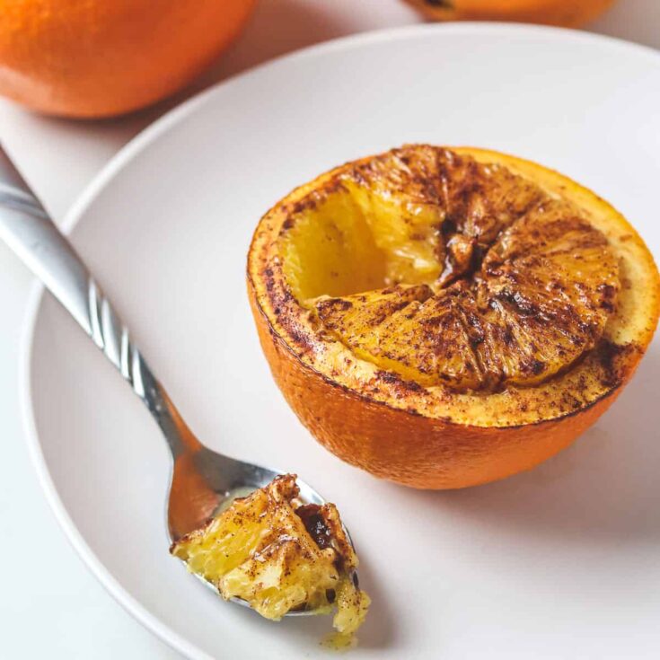 Baked Oranges - Skinny Comfort